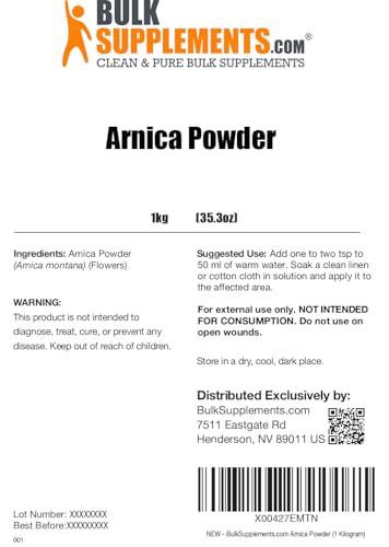 1kg Arnica Powder for wellness