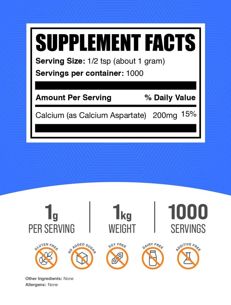 1kg calcium powder for health