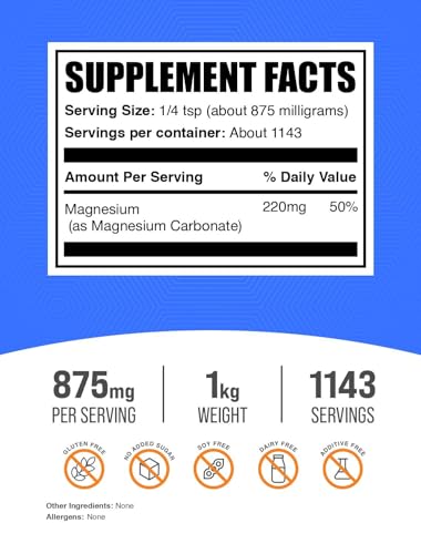 1kg magnesium carbonate bulk supply