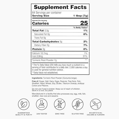 1lb turmeric bag for long-lasting supply