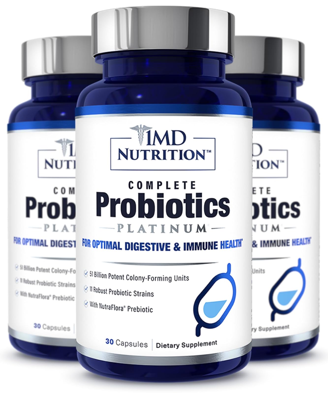 1MD Complete Probiotics for gut health
