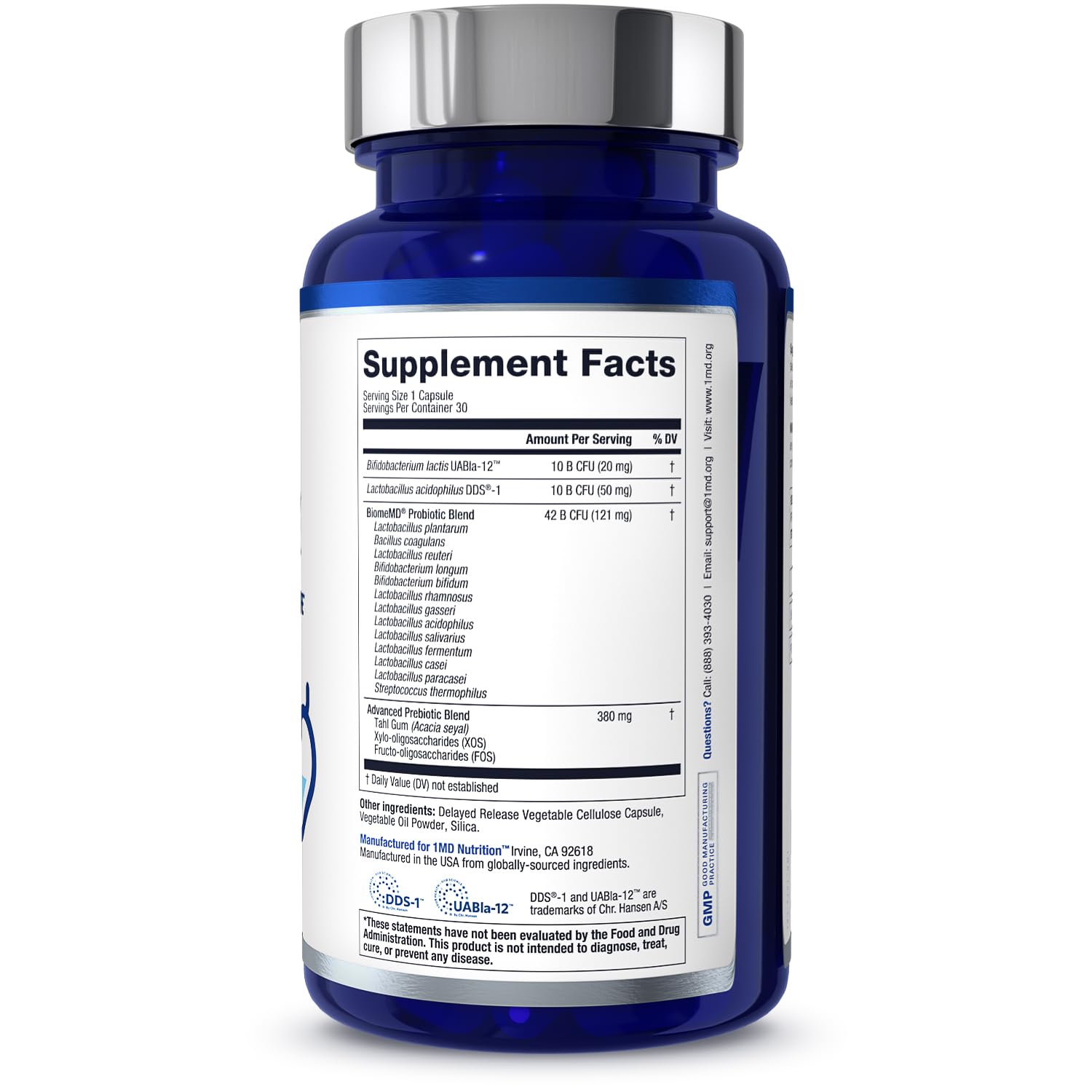 1MD Nutrition BiomeMD digestive formula