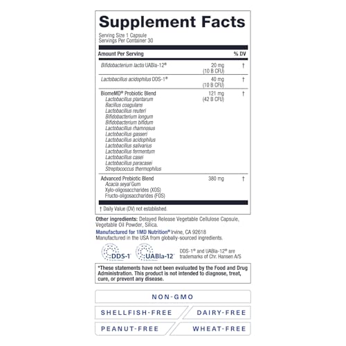 1MD Nutrition capsules for digestive wellness