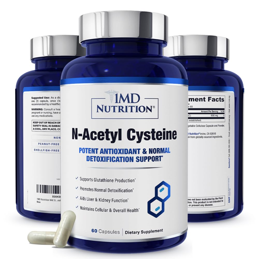 1MD Nutrition NAC supplement benefits