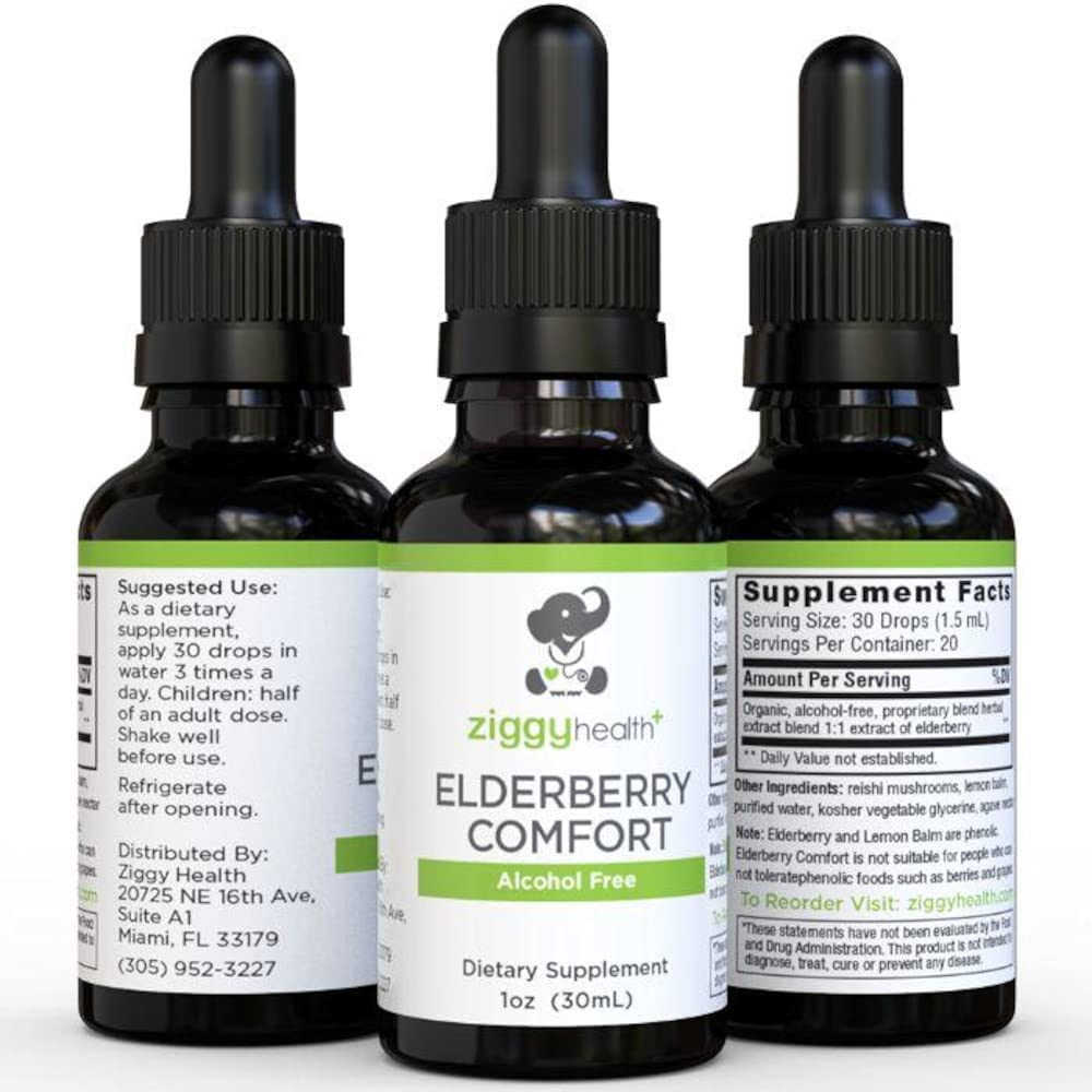 1oz elderberry tincture for daily wellness