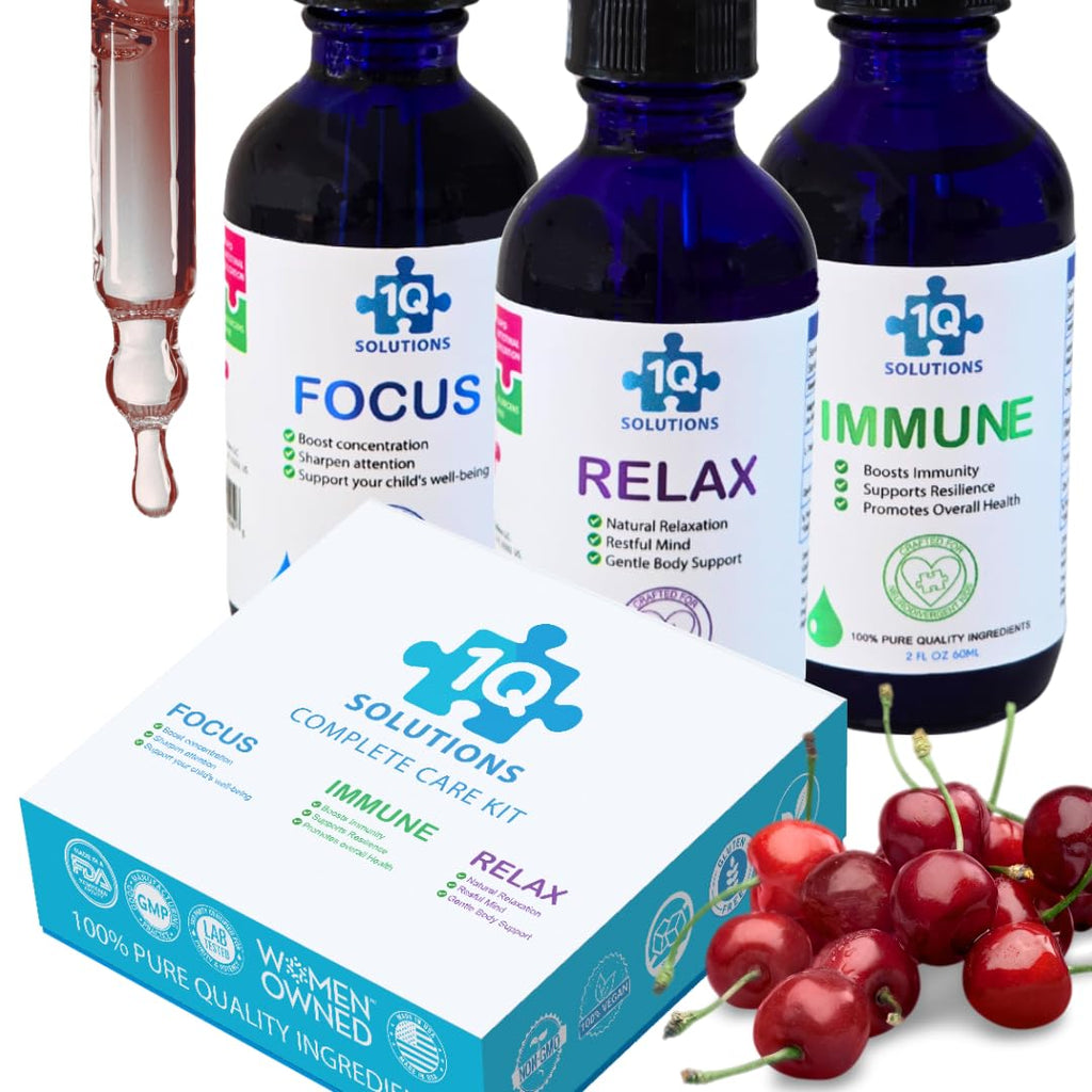1Q kids vitamins liquid supplements