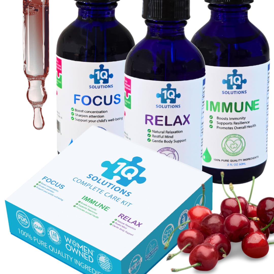 1Q kids vitamins liquid supplements
