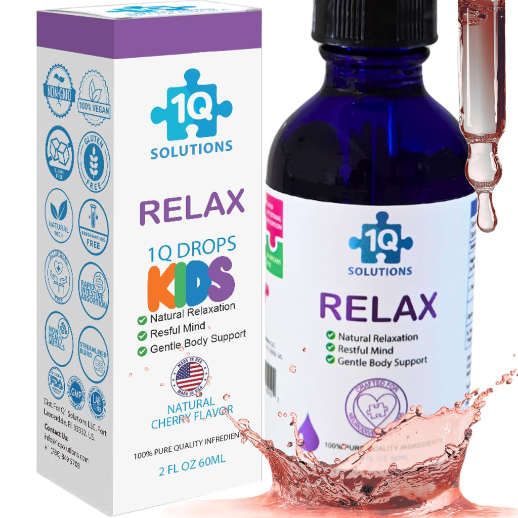 1Q Relax Liquid Calm Drops for sleep