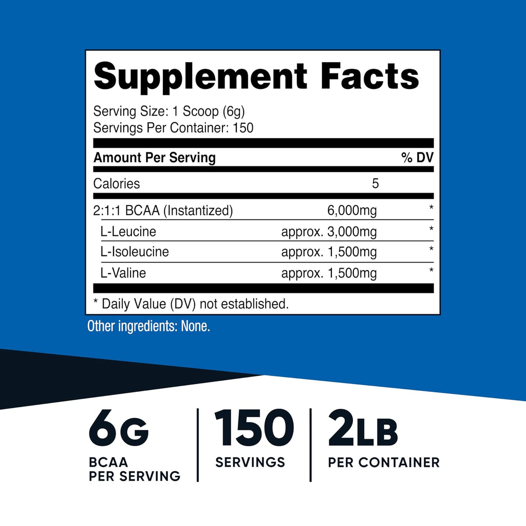 2:1:1 BCAA powder for athletic performance