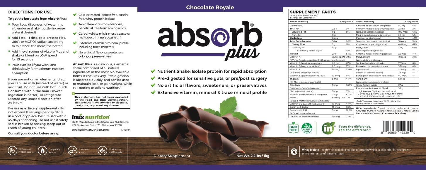 2.2 lbs chocolate protein supplement