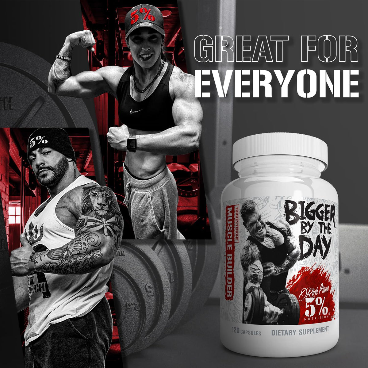2.2 lbs of muscle-building formula