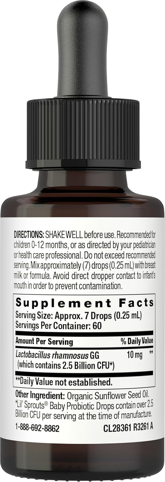 2.5 billion CFU probiotic benefits