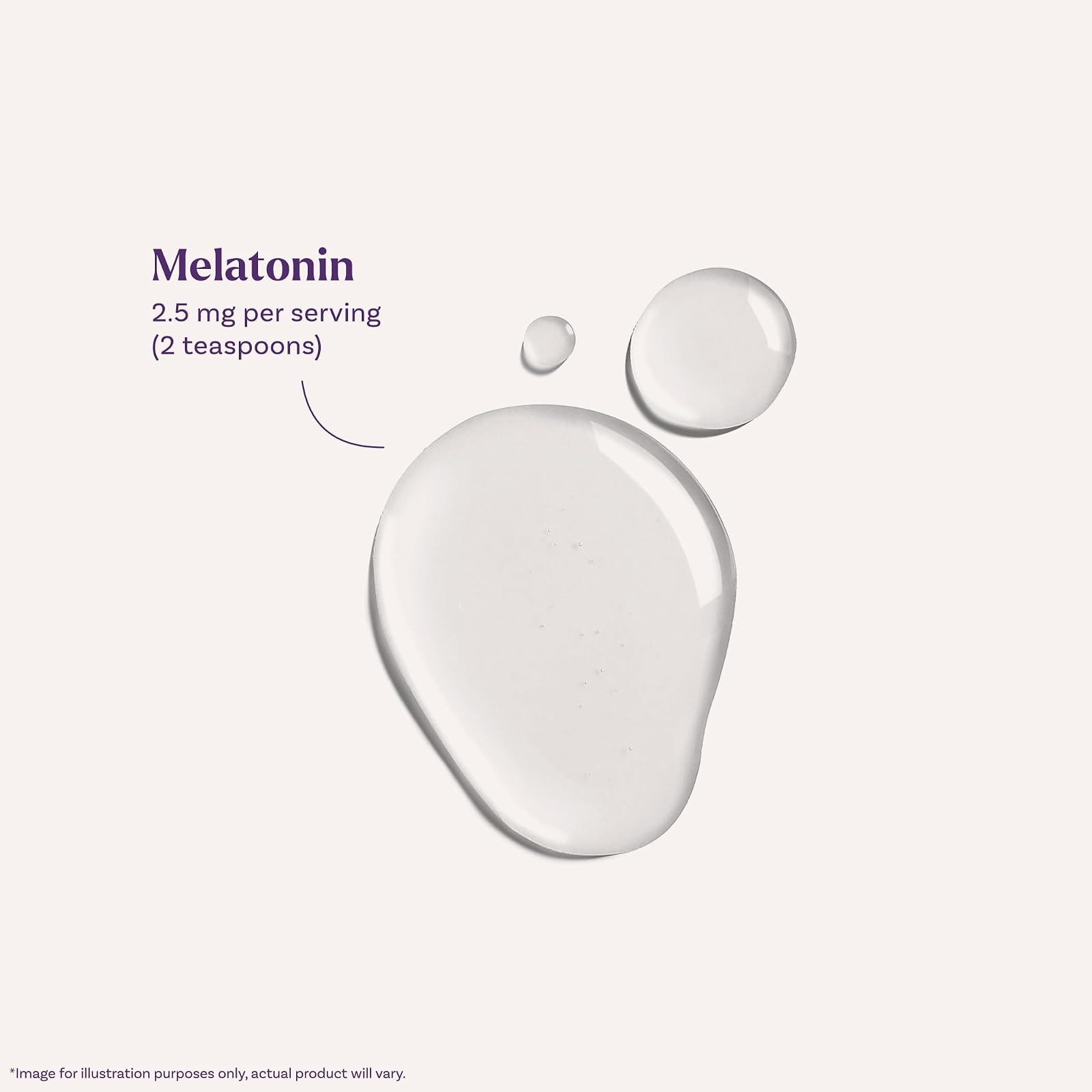 2.5 mg melatonin for restful nights