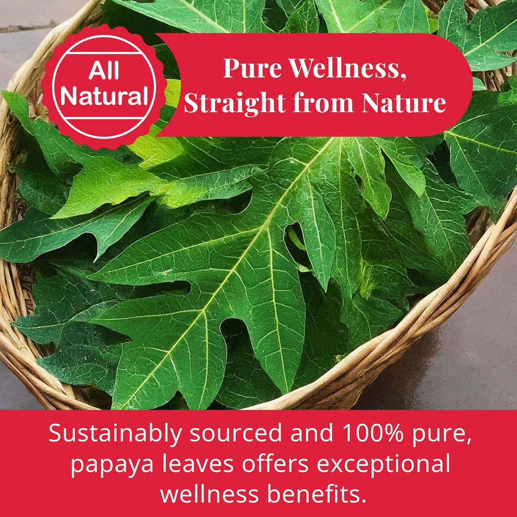 2.6 oz papaya leaf tea pack