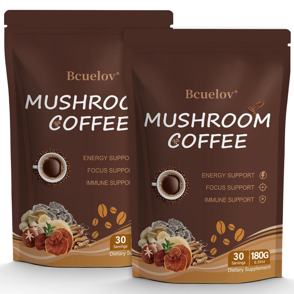 2 Bag mushroom coffee instant blend