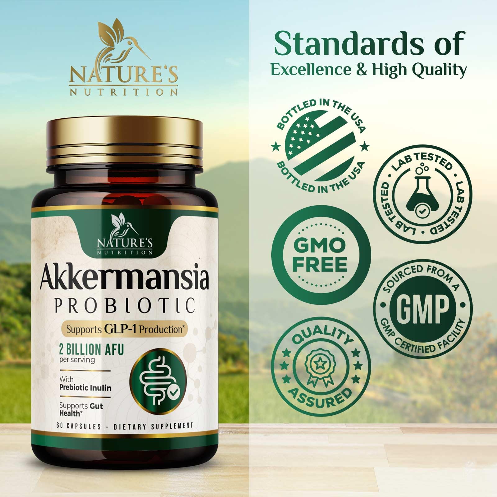 2 billion AFU probiotic strength