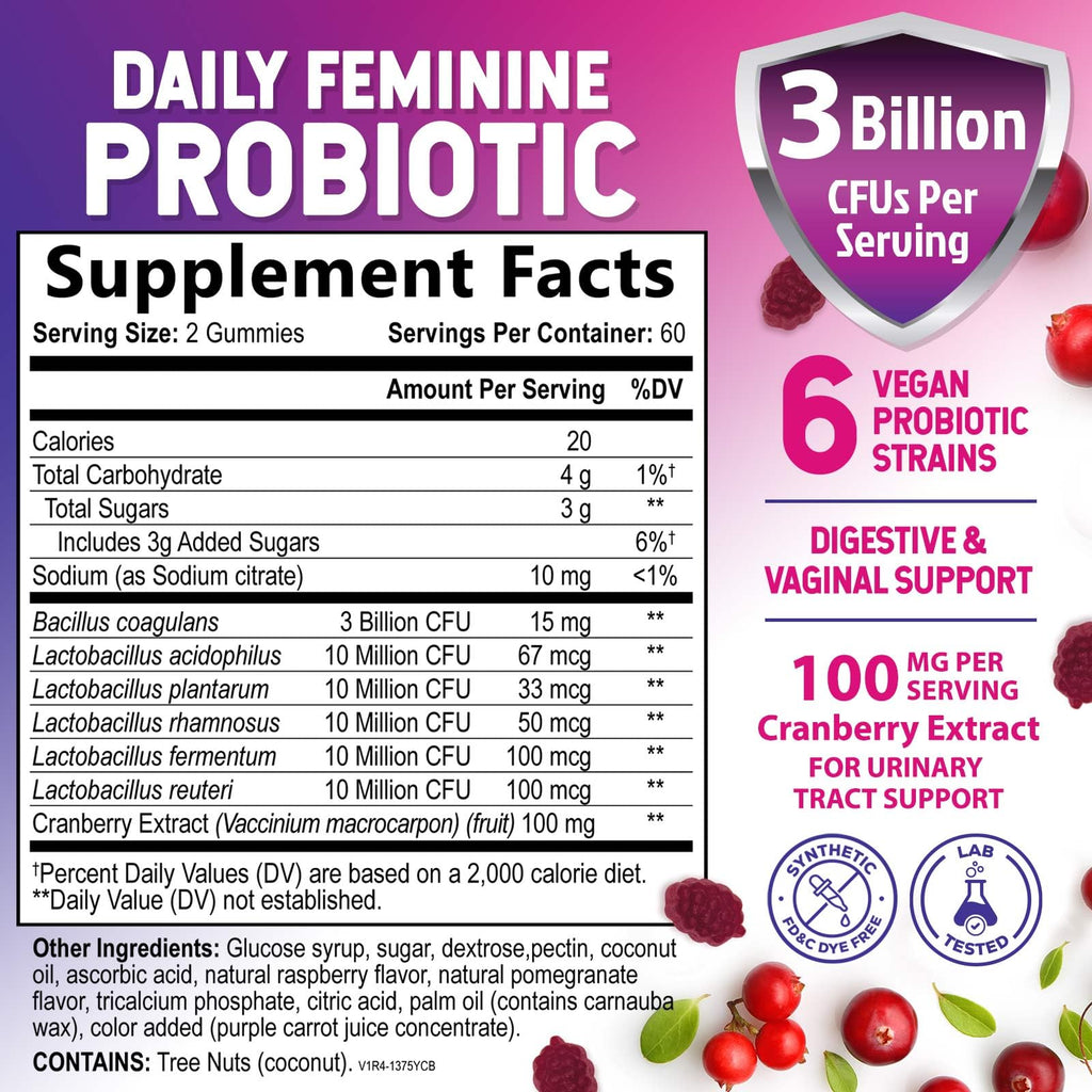 2 billion CFU probiotic support