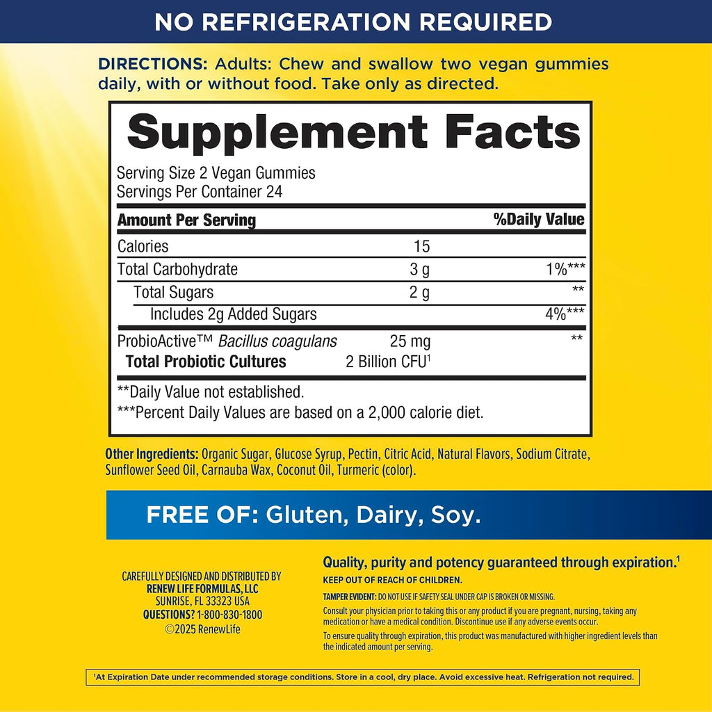 2 billion CFU probiotics for women