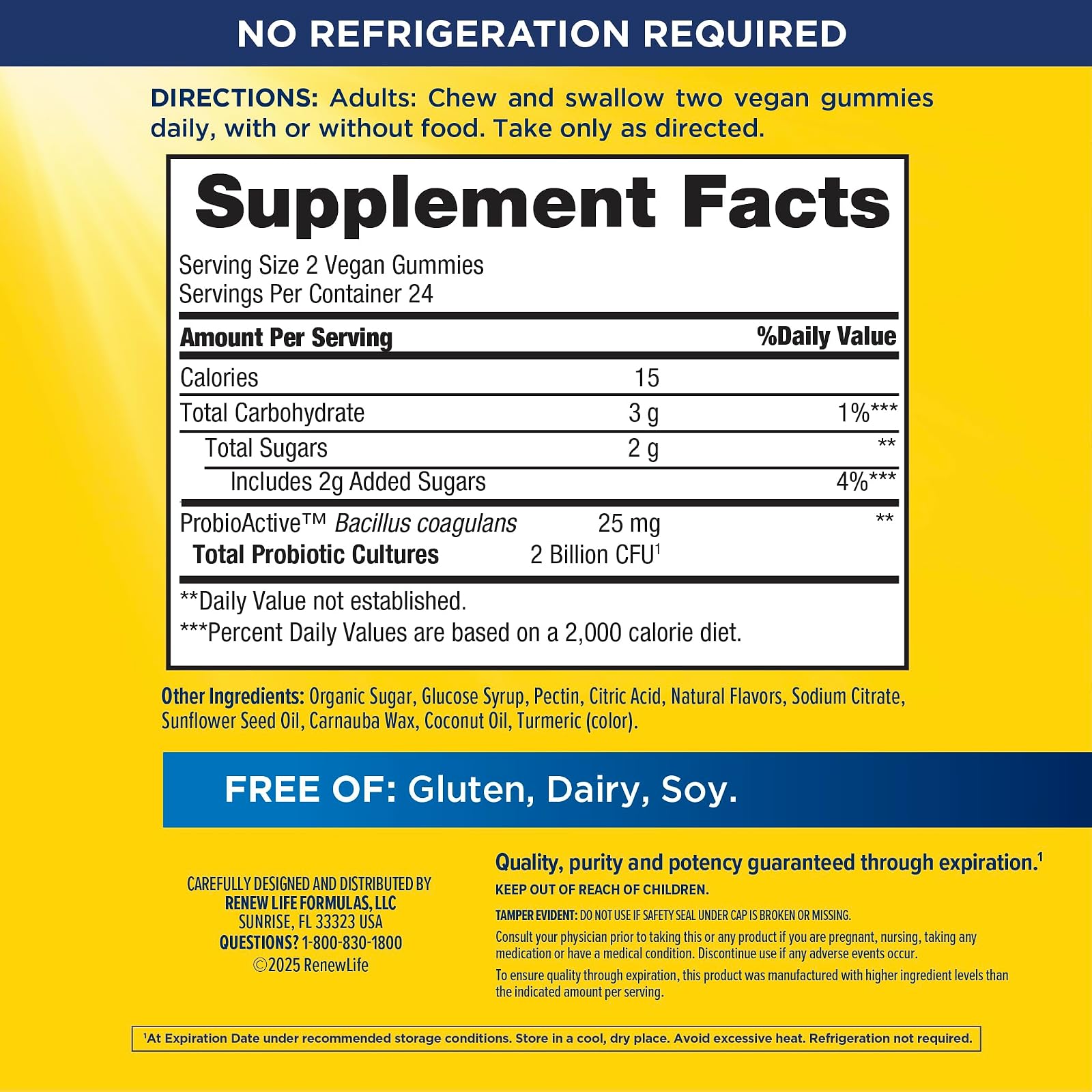 2 billion CFU probiotics for women