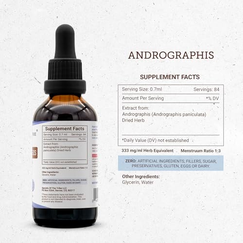 2 FL OZ Andrographis liquid formula