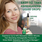 2 fl oz ashwagandha drops for relaxation