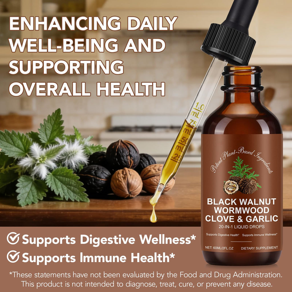 2 fl oz Black Walnut tincture usage