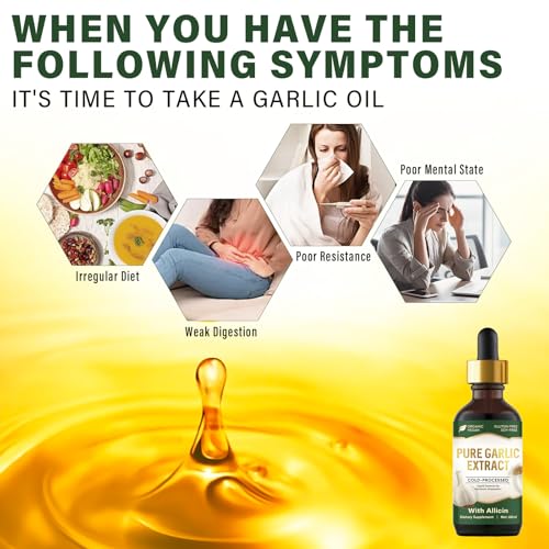 2 fl oz garlic oil bottle