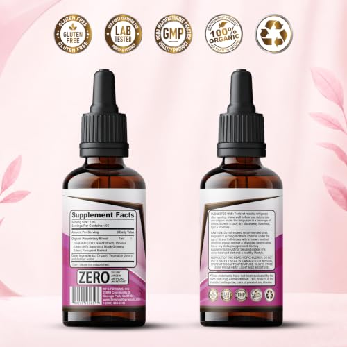 2 Fl Oz ginseng tincture bottle