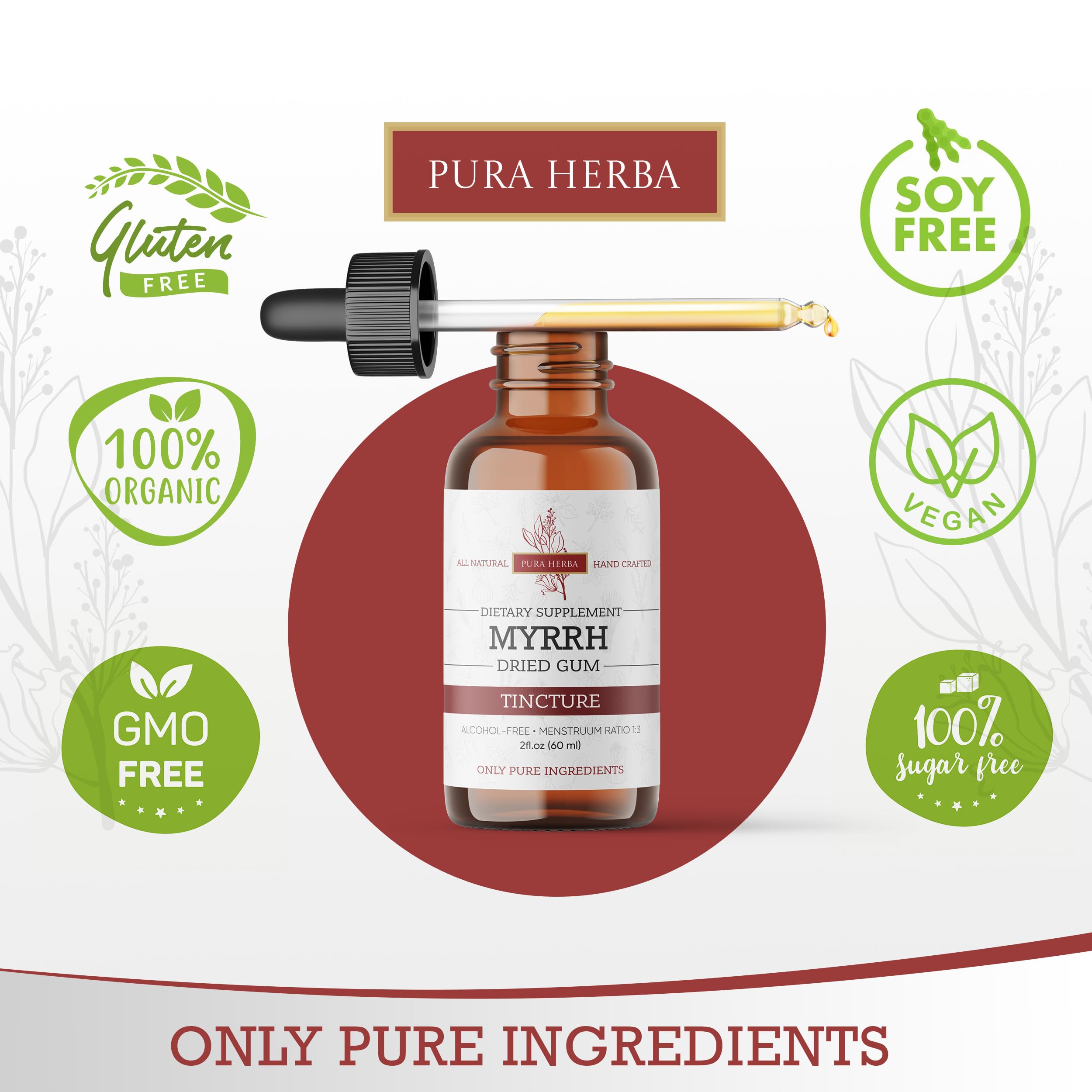 2 fl oz herbal tincture bottle