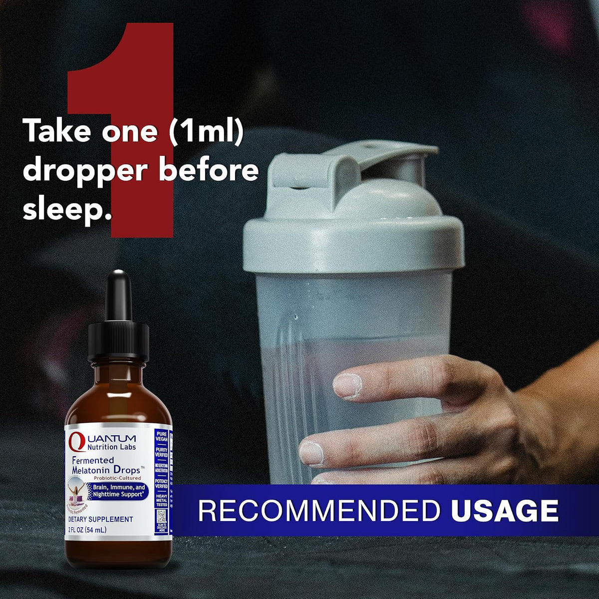 2 fl oz melatonin for restful nights