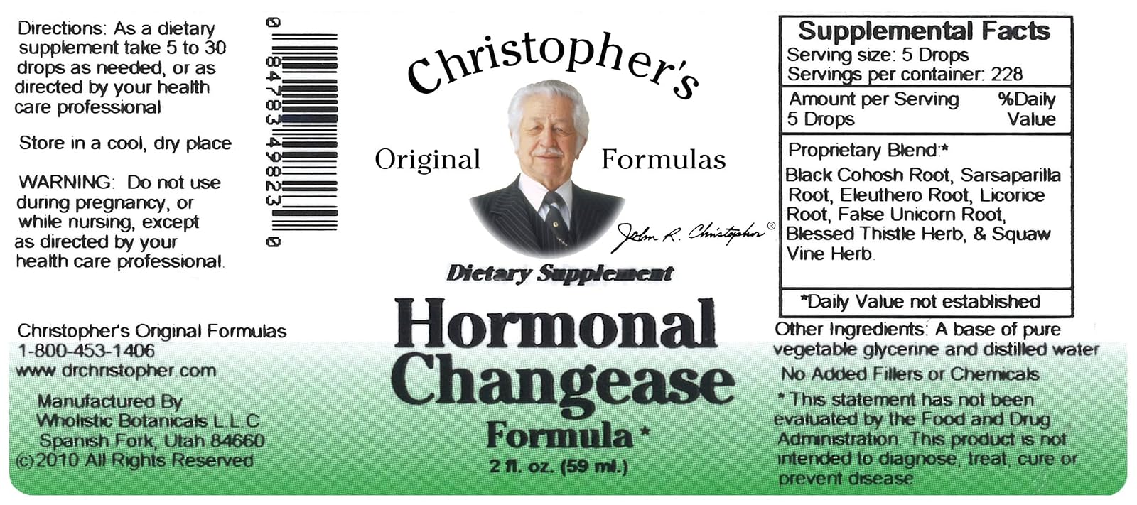 2 fl oz menopause support solution