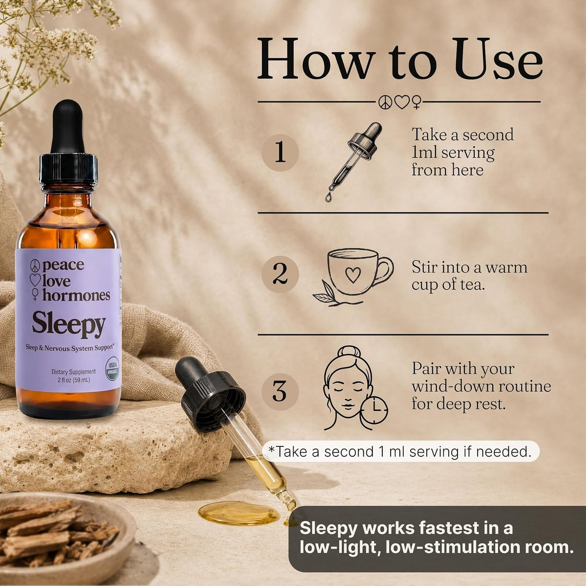 2 fl oz sleep blend for better rest