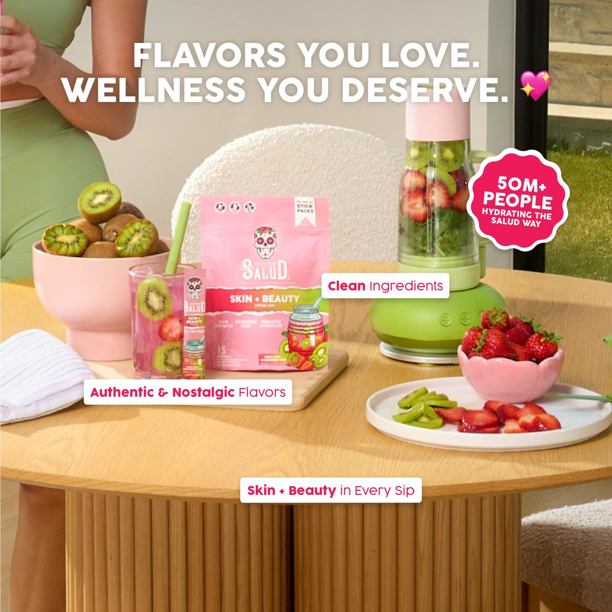 2-in-1 beauty and wellness drink