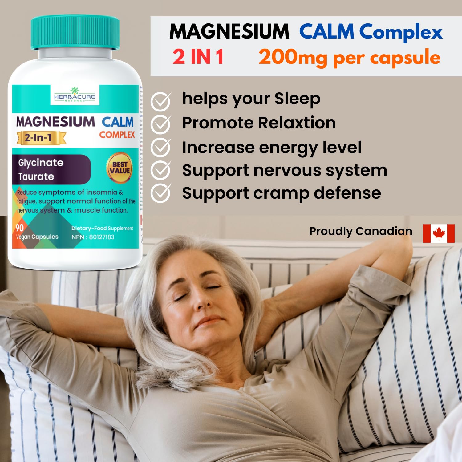 2-in-1 magnesium for total relief