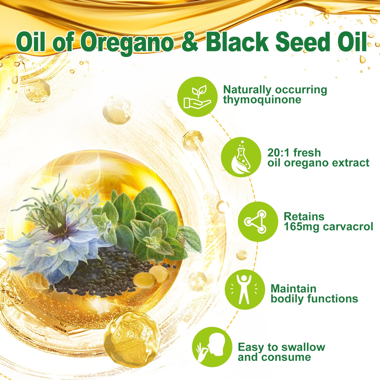2-in-1 oregano and black seed oil
