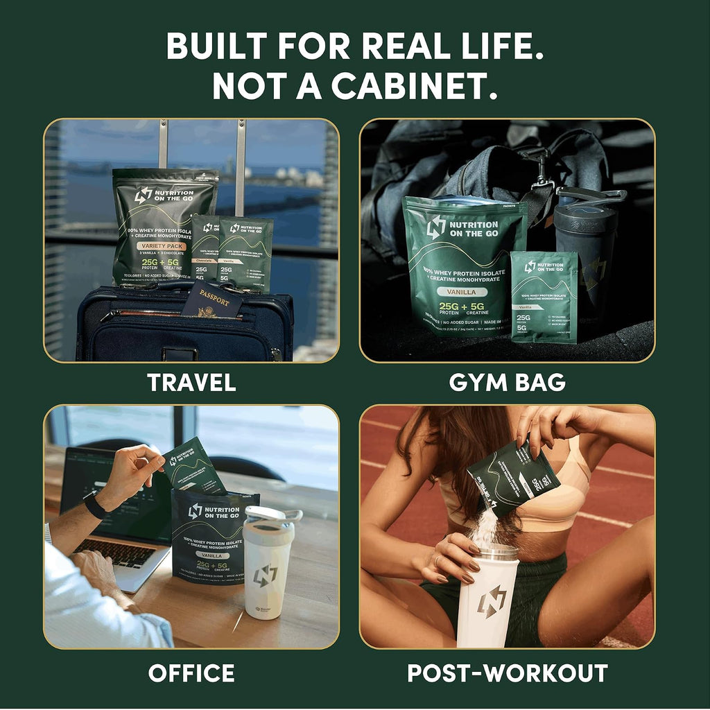 2-in-1 protein supplement for athletes