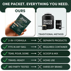 2-in-1 protein supplement packets