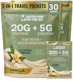 2-in-1 vegan protein bars