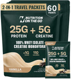 2-in-1 whey protein isolate packets