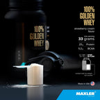 2 lb Maxler whey protein tub