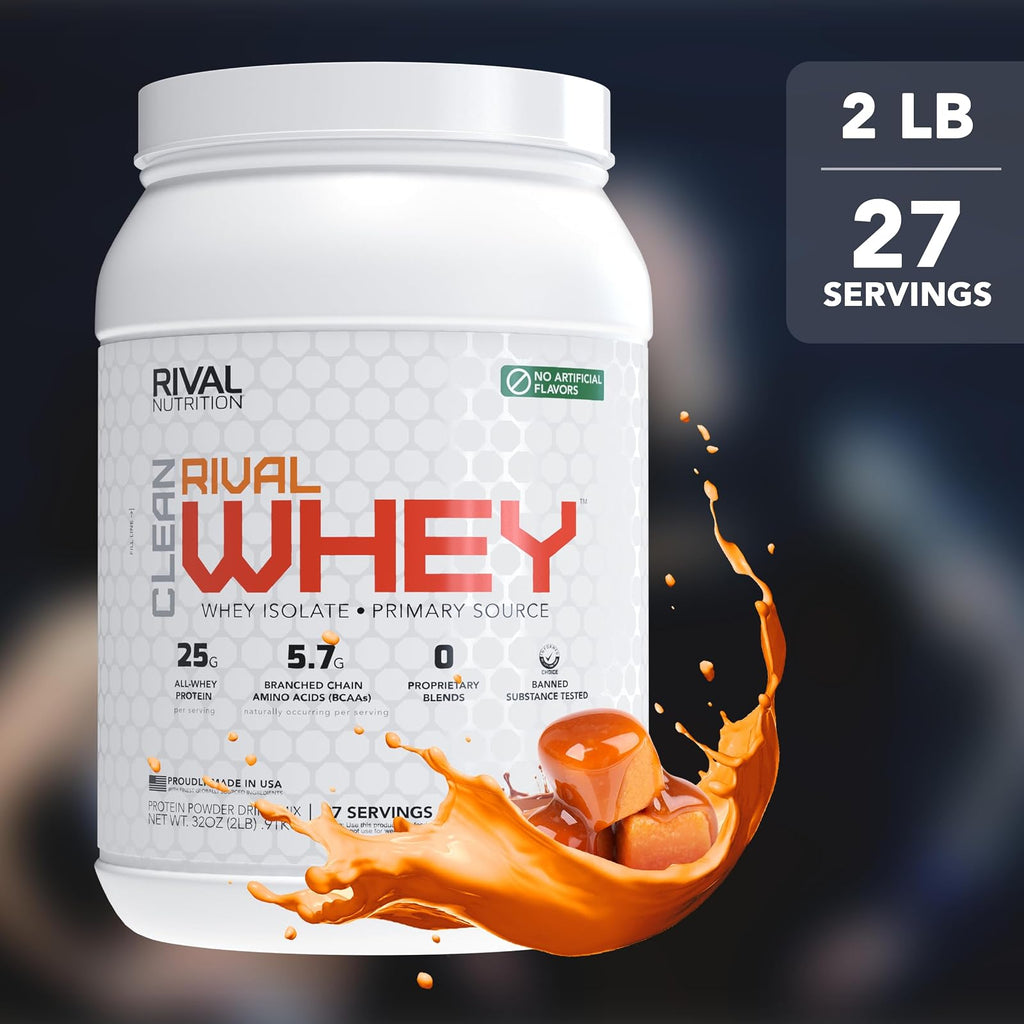 2 lb whey protein powder tub