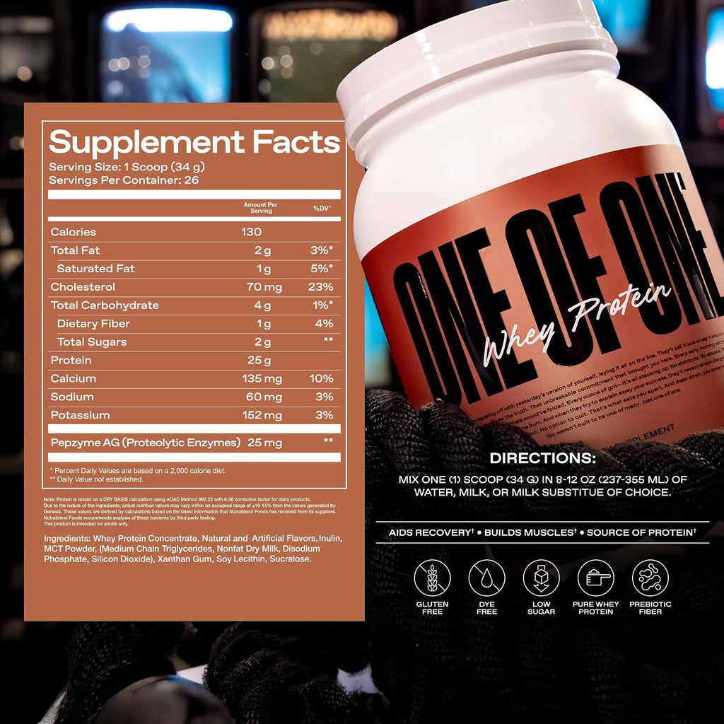 2 lb whey protein tub