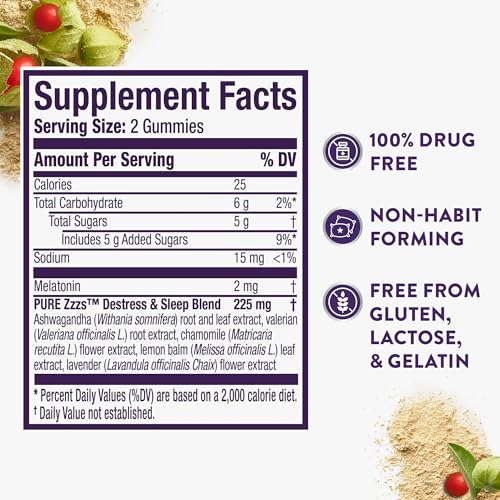 2 mg melatonin gummies for better sleep