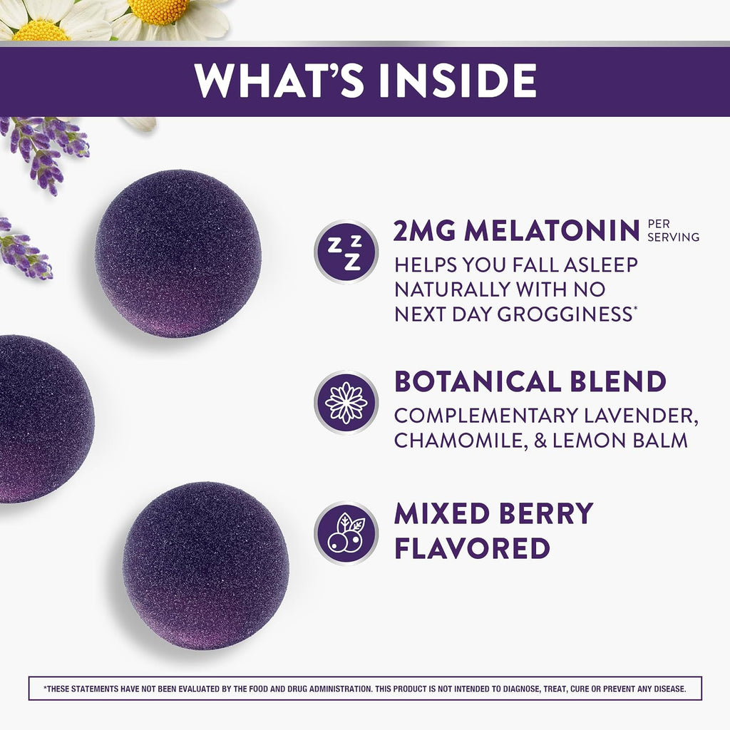 2 mg melatonin gummies for relaxation