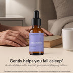 2 ounce liquid melatonin bottle