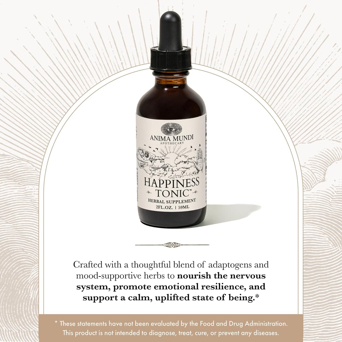 2 oz Anima Mundi Ashwagandha tincture