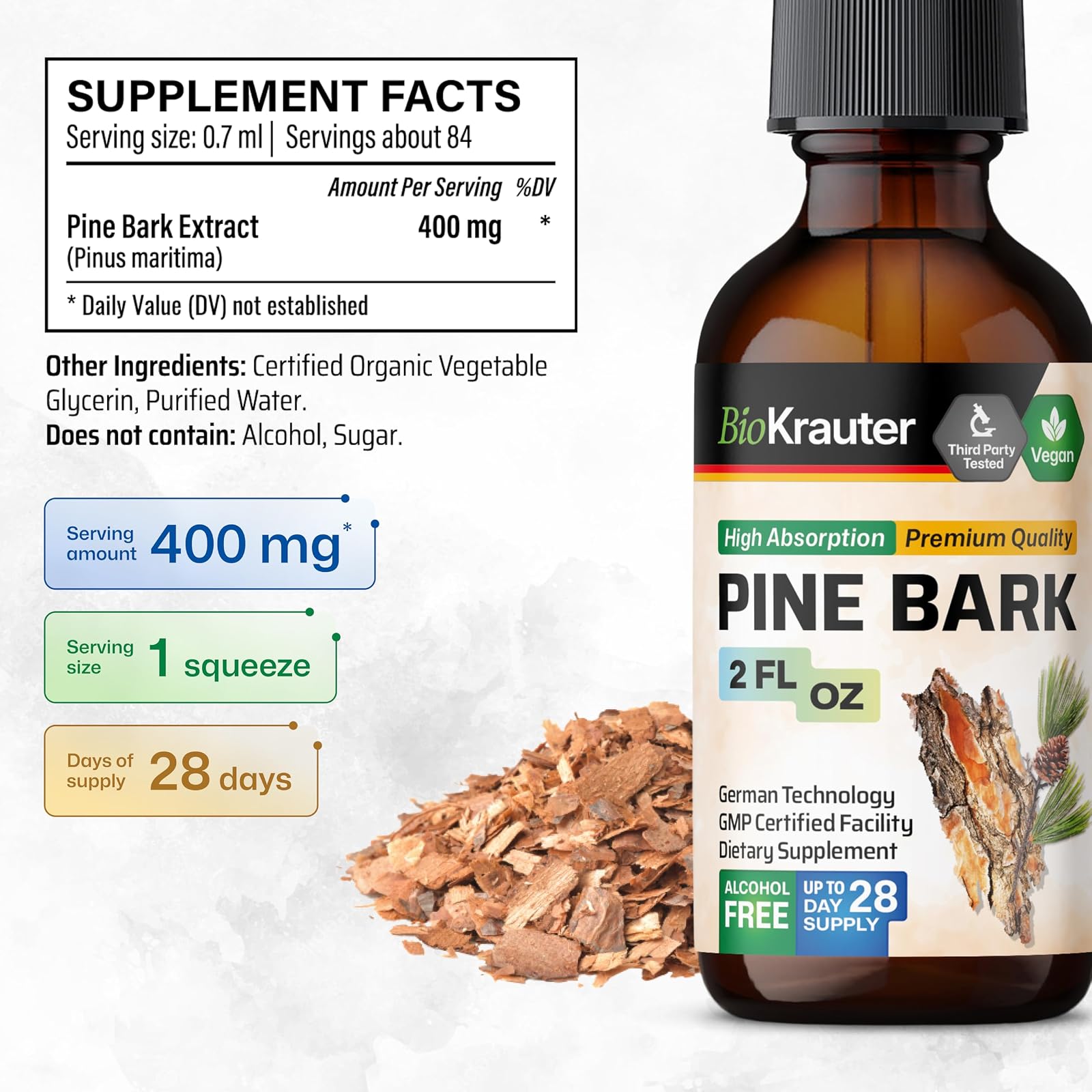 2 oz BIO KRAUTER pine bark