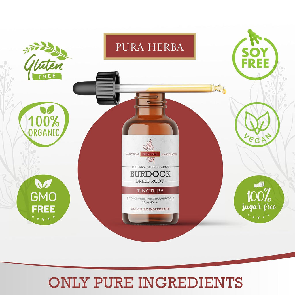 2 oz burdock root liquid supplement