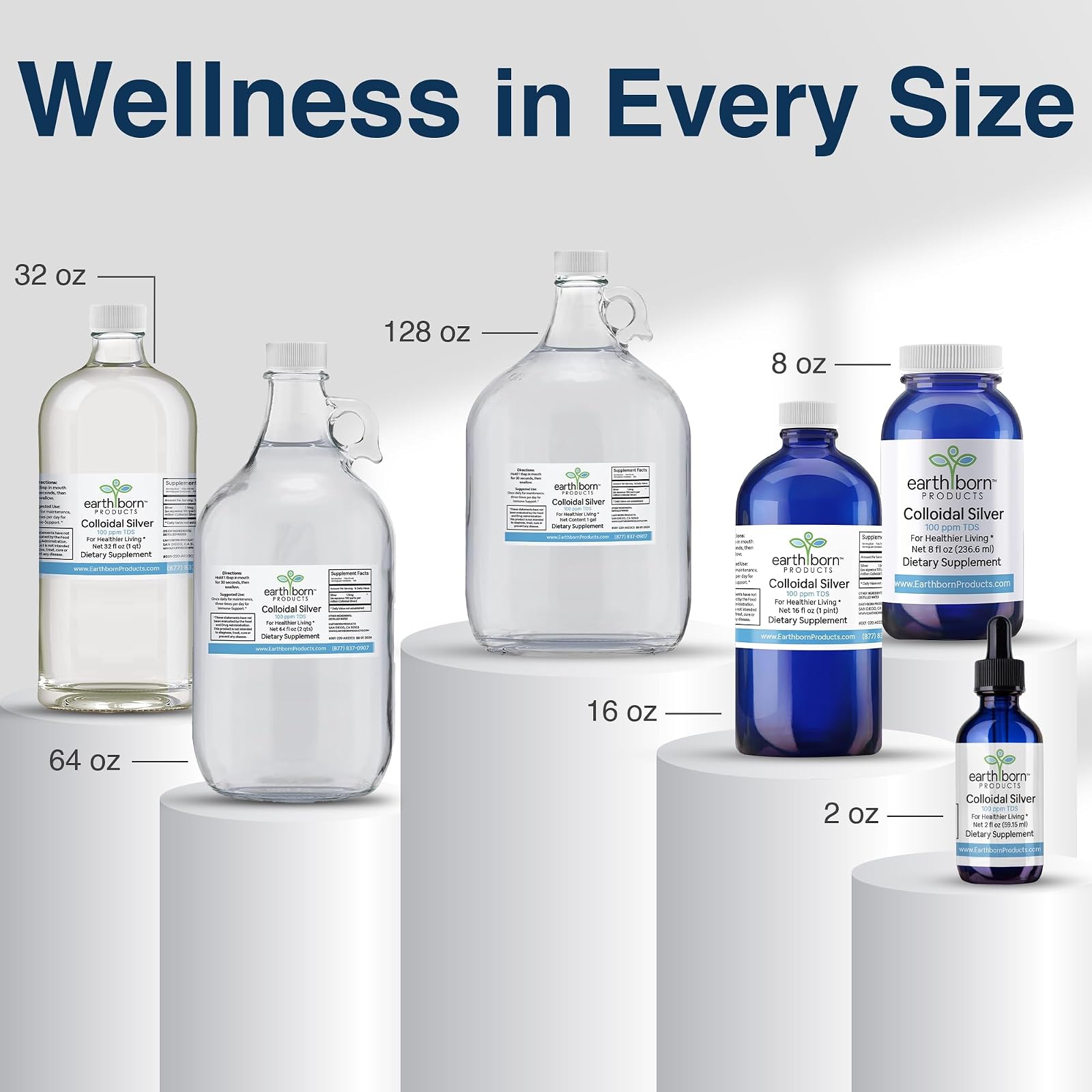 2 oz colloidal silver for daily use