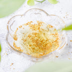 2 oz dried osmanthus flowers packaging